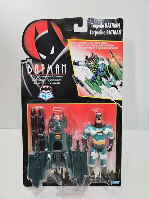 THE ANIMATED SERIES Crime Squad TORPEDO BATMAN Kenner 1994 Modellino ...