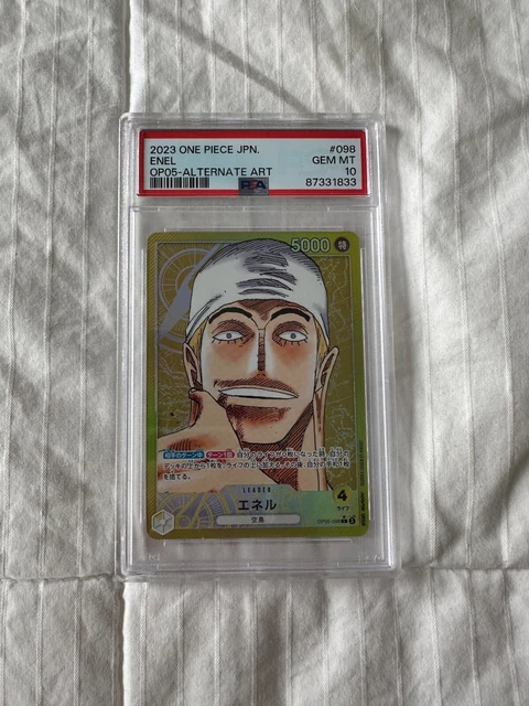 PSA 10 ONE Piece Enel OP05-098 JPN Awakening of the New Era Art Alternatif EUR 21,21 - PicClick FR