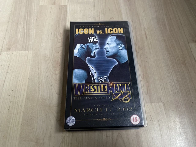WWE / WWF Wrestlemania 18 VHS - RARE £6.00 - PicClick UK
