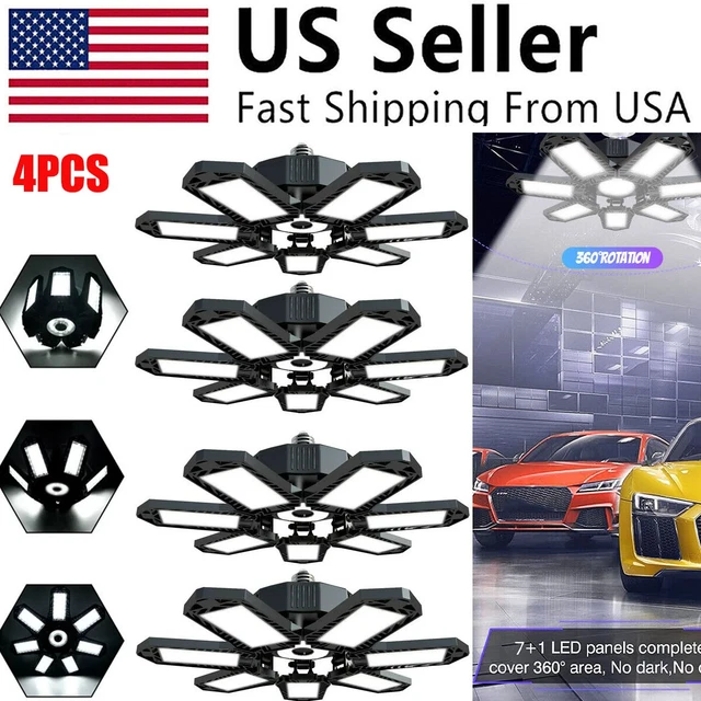 Lámpara Led Para Techo Ultra Bright 30,000 LM LED Garage Light ...