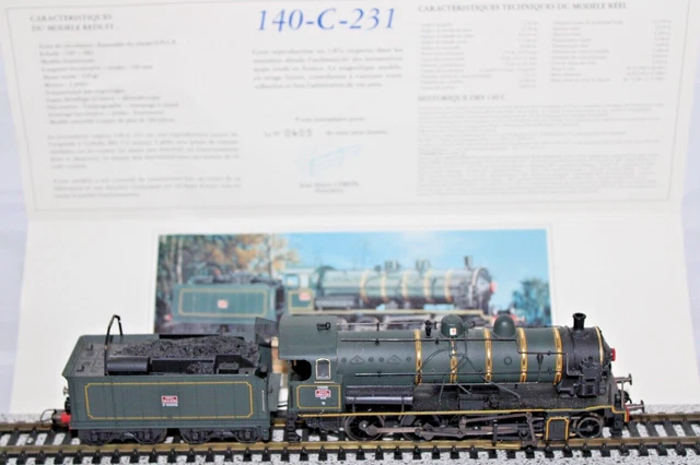 JOUEF CLUB SERIE Limitee N° 0405 Locomotive Vapeur 140 C 231 Sncf EUR ...