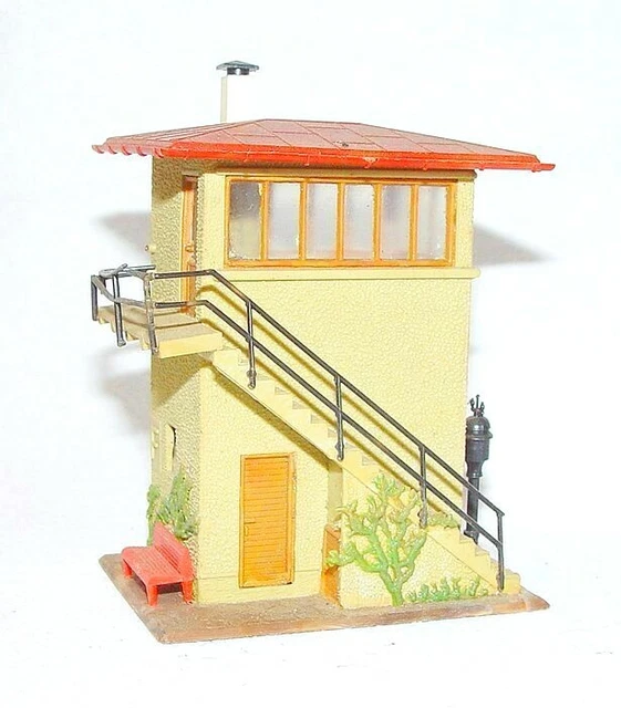 POLA GERMANY HO 1:87 RAILWAY SIGNAL HOUSE Building Ready Built Model ...