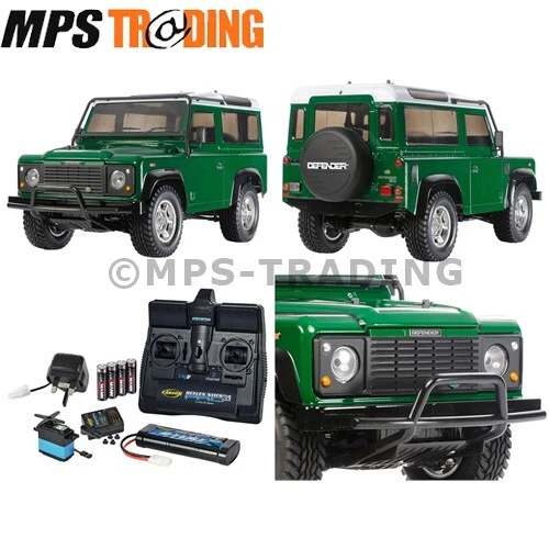 LAND ROVER DEFENDER Remote Control Car Kit with Controller TAMIYA ...