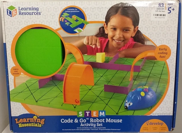 LEARNING RESOURCES STEM robot mouse code and go activity set - boxed g10 £14.99 - PicClick UK