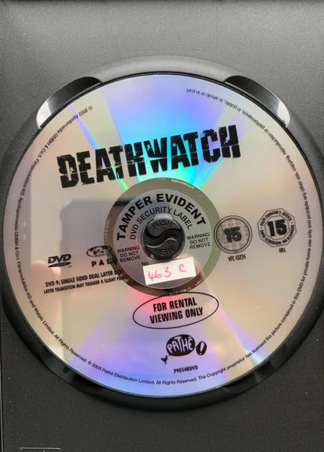 DEATHWATCH DVD 2002 Britannique World War I Trenches Horreur Film ...