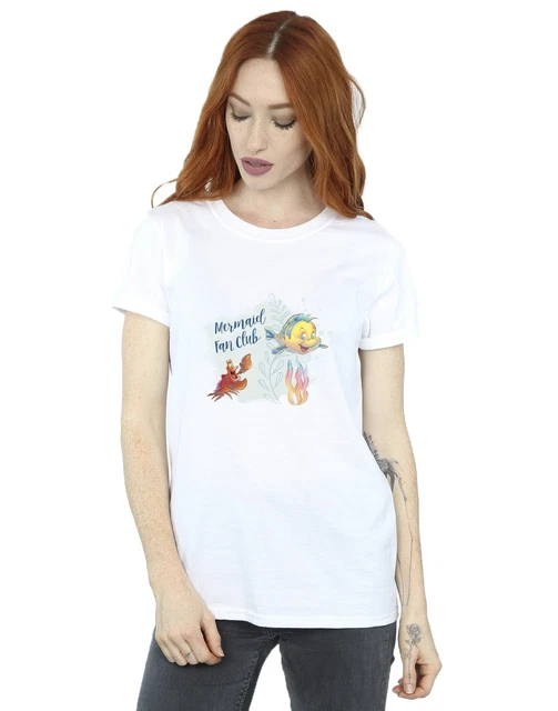 DISNEY FEMME THE Little Mermaid Club Petit Ami Fit T-Shirt EUR 21,99 ...