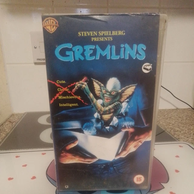 GREMLINS (1984) VHS Video Tape - Steven Spielberg GC £8.00 - PicClick UK