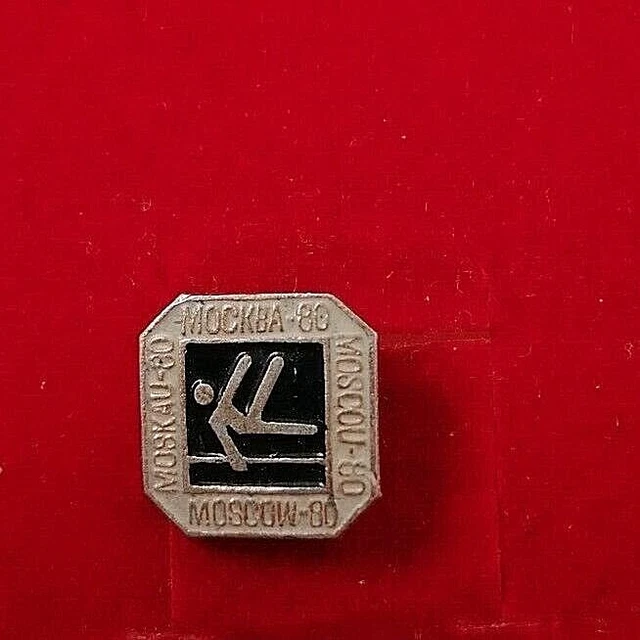 PIN'S JEUX OLYMPIQUES Russe Athletisme Cccp Moscou 1980 En Metal EUR 1 ...