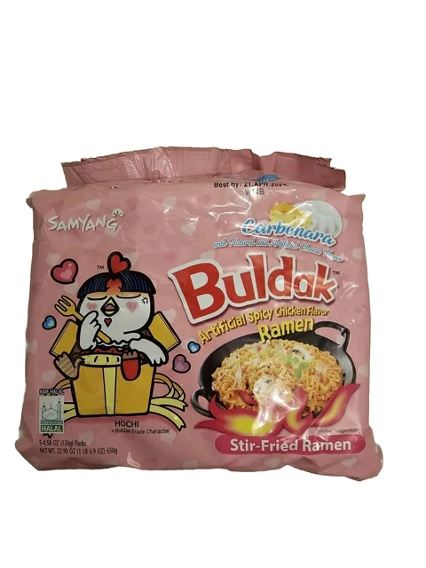 SAMYANG KIMCHI BULDAK Korean Spicy Hot Chicken Stir Fried Ramen Noodle ...