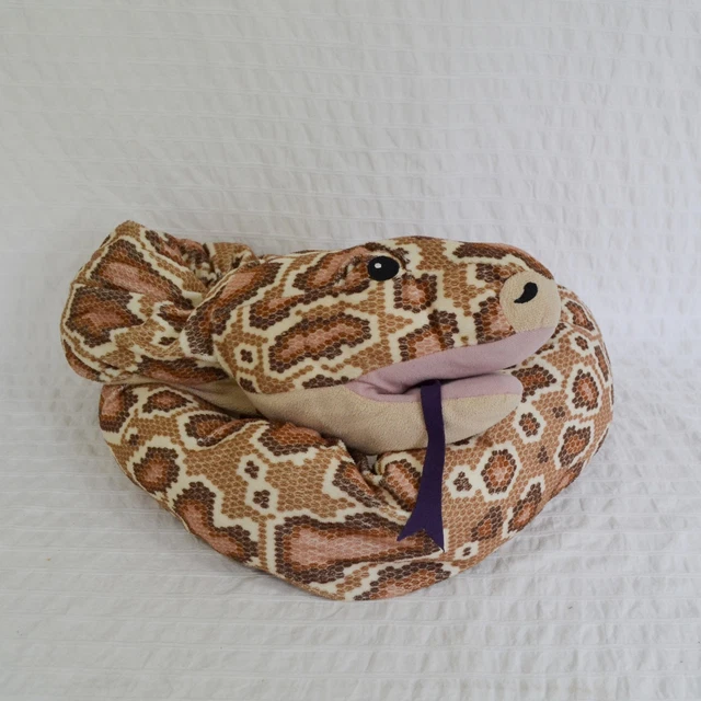 IKEA DJUNGELSKOG PYTHON Snake Hand Puppet Soft Toy Plush (160cm) / 60 ...