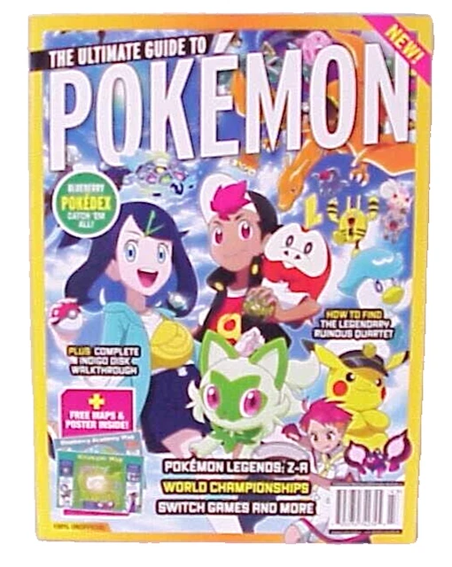 THE ULTIMATE GUIDE To Pokemon Magazine Issue Blueberry Pokedex Legends ...