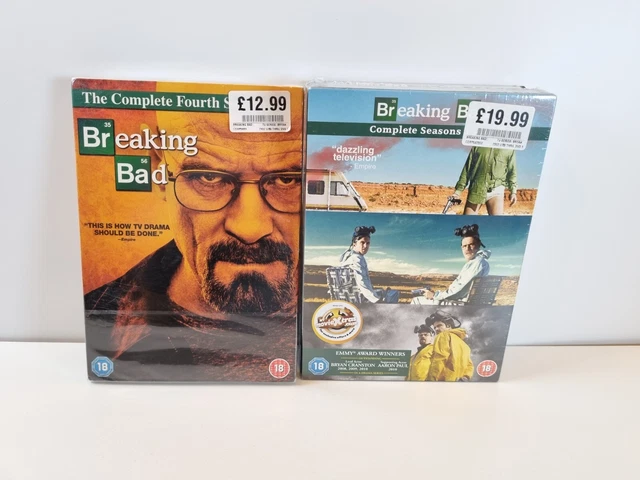 BREAKING BAD SEASONS 1 2 3 4 DVD Brand New Sealed TV Series £20.00 ...
