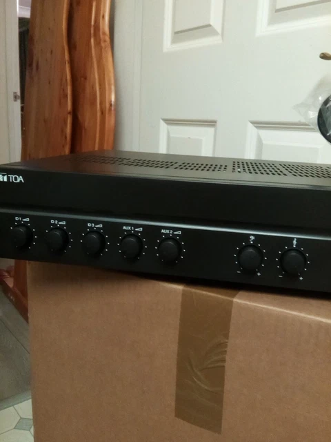 TOA PA MULTI purpose. multi function Mixer/Power Amplifier A-2120 CE-GB ...