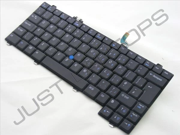 STICKER OVERLAYED UK English Dual Pointing Keyboard for Dell Latitude ...