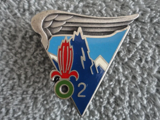 INSIGNE DE 2ÈME Compagnie du 2ème Régiment Etranger de Parachutistes ...