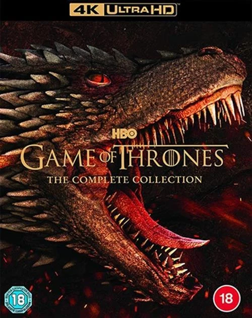 Game Of Thrones Complete Collection 4k Uhd 33 Discs Blu Ray Bluray
