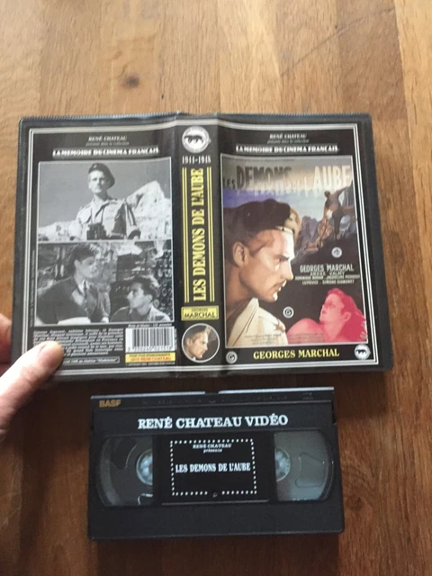 CASSETTE VIDEO VHS CINEMA RENE CHATEAU LES DEMONS DE L AUBE georges marchal EUR 8,00 - PicClick FR