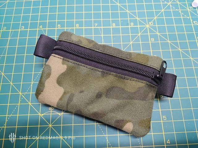 TACTICAL EDC WALLET Utility Pouch Pocket Orginizer Camo Multicam Tropic ...