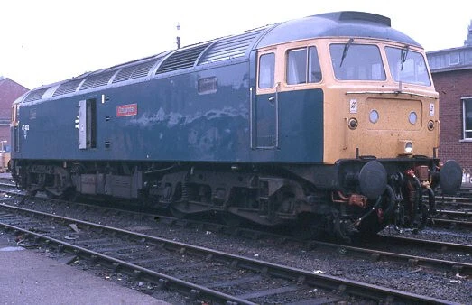 ORIGINAL COLOUR SLIDE of 47402 BR class 47 diesel loco £1.99 - PicClick UK