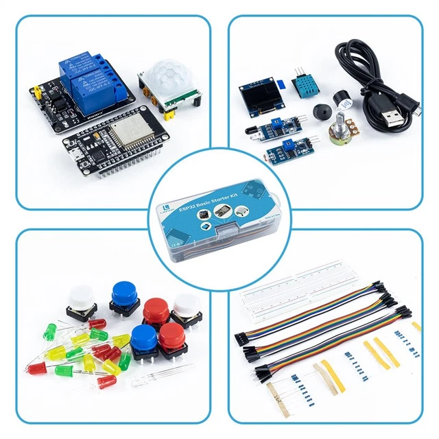 STARTER KIT FOR Arduino ESP-32S The Most Complete Starter Kit,Basic ...