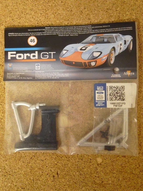 1/8 SCALE DEAGOSTINI Build Your Own The Ford Gt40 Car Part Only 46 £17.00 - PicClick UK