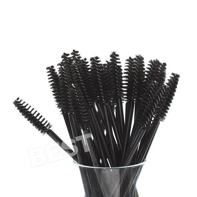LOT DISPOSABLE MASCARA Wands Eyelash Brushes Applicator Lash Extension ...