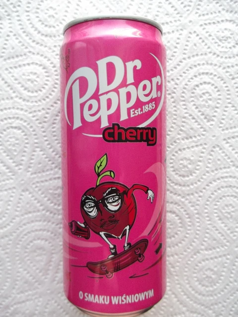 POLAND FULL DR PEPPER CHERRY 2025 LIMITED EDITION 330ml can NEW ...