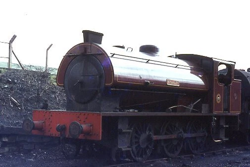 ORIGINAL COLOUR SLIDE of "Stanley" Industrial steam loco £4.99 ...