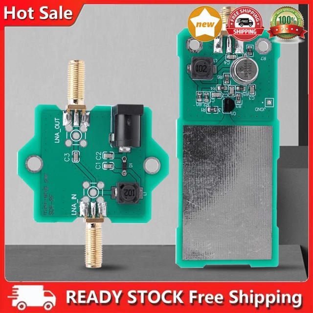 MINI-WHIP SDR ANTENNA 9V-15V RF Amplifier Module MF/HF/VHF for RTL-SDR ...
