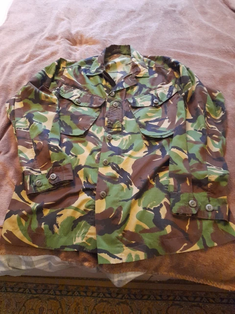 BRITISH DPM JUNGLE Combat Shirt Tropical Camouflage lightweight £12.00 ...