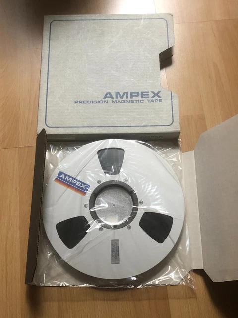 TONAND SPULE AMPEX Precision Magnetic Tape Wideband 797 1/2 Zoll neu ...