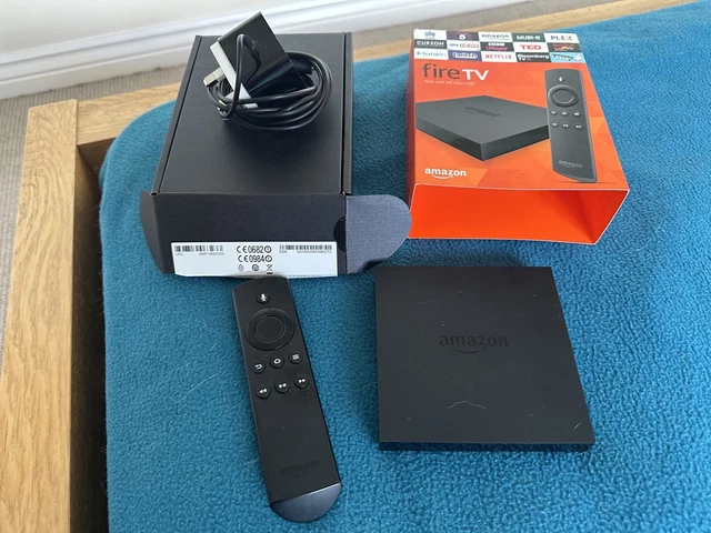 AMAZON FIRE TV Box 2nd Gen 4K Ultra HD - DV83YW £28.20 - PicClick UK