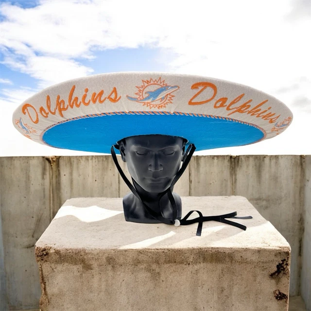MIAMI DOLPHINS MEXICAN Charro Hat Sombrero Mariachi Adult Unisex One ...