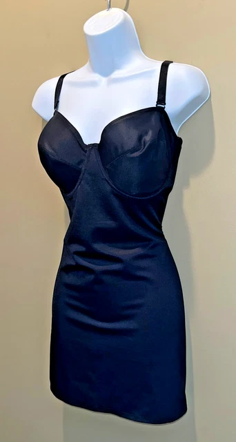 BODY SLIMMERS NANCY Ganz Underwire Slip Dress W/Convertible Straps ...