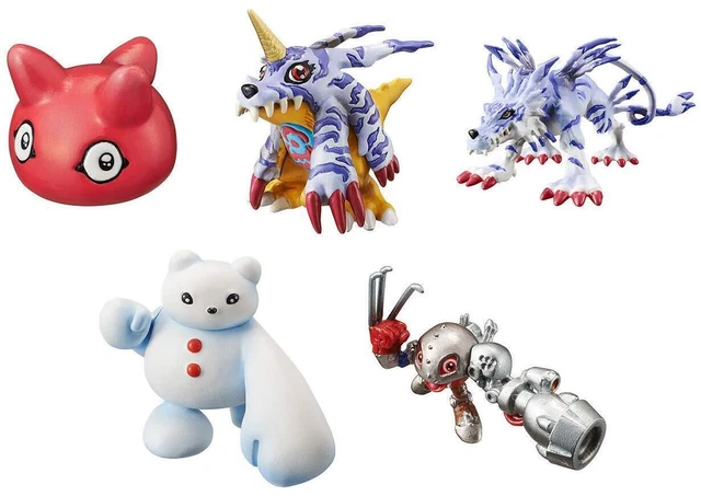 NOUVELLE COLLECTION DE mascottes capsules Digimon Gashapon Version 4.0 ...