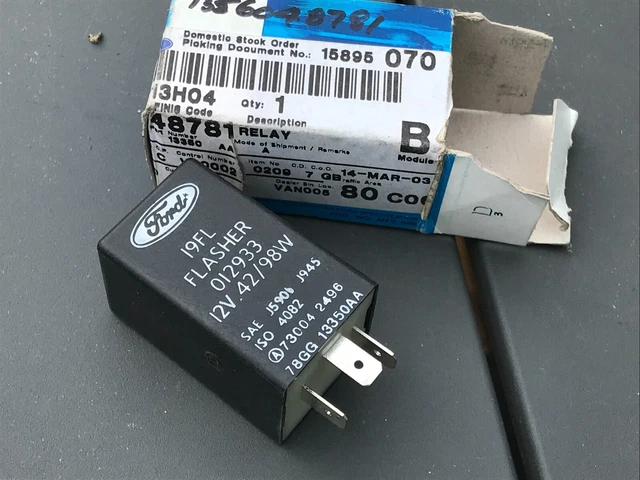 FORD GRANADA MK2 New Genuine Ford flasher relay £18.85 - PicClick UK
