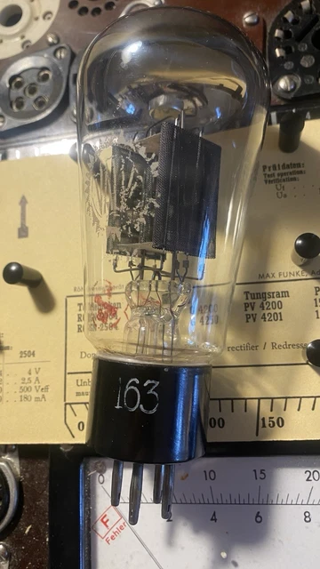 VALVO G2504, RGN2504, Black Mesh Anode, Strong Tested, Sound Film £688. ...