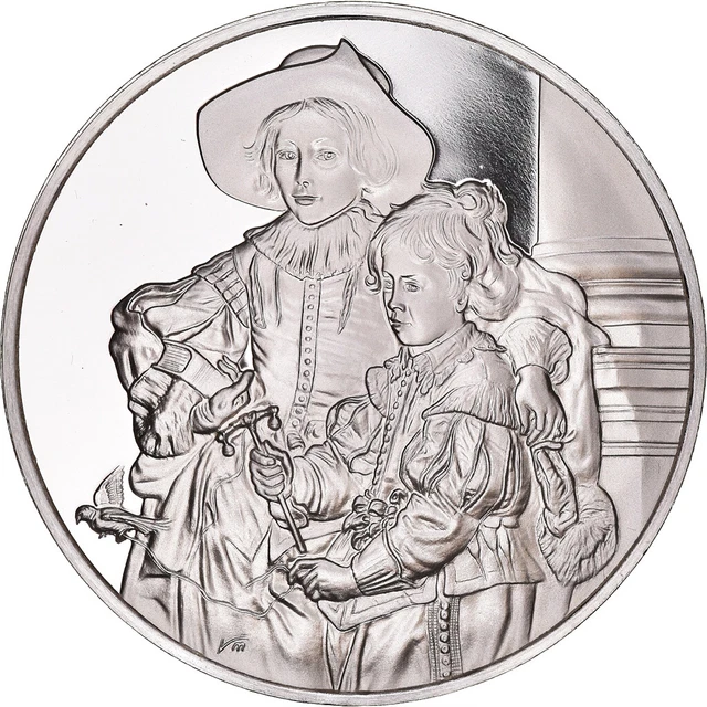 FRANCE, MÉDAILLE, PEINTURE, Rubens, Albert et Nicolas Rubens, 1980 ...