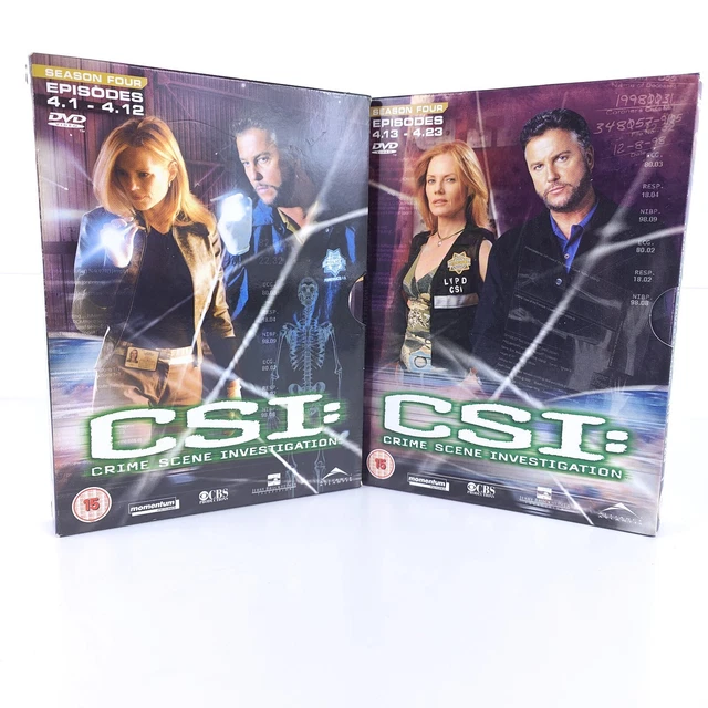CSI: CRIME SCENE Investigation Complete Season 4 Box Set [DVD] - BRAND ...