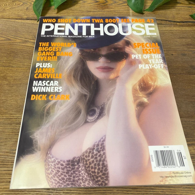VTG PENTHOUSE MAGAZINE June 1997 Special Issue Pet of the Year Play-Off TWA 800 £8.07 - PicClick UK