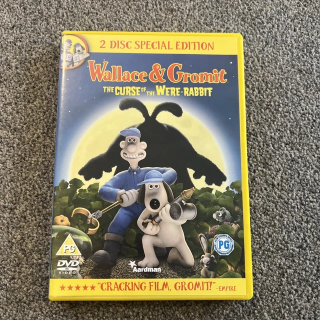 WALLACE AND GROMIT - The Curse Of The Were Rabbit (DVD, 2006) £0.99 ...