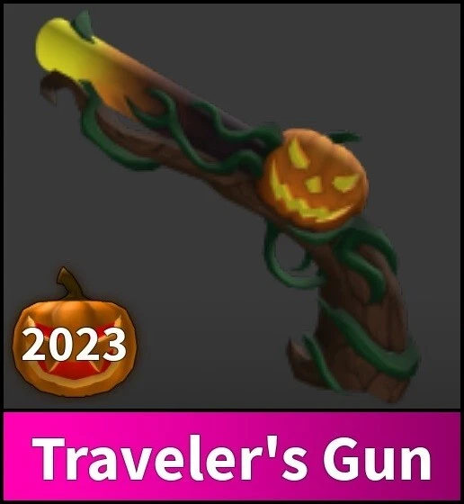 ROBLOX MURDER MYSTERY 2 (MM2) Halloween 2023 Godly Traveler's Gun! £36. ...