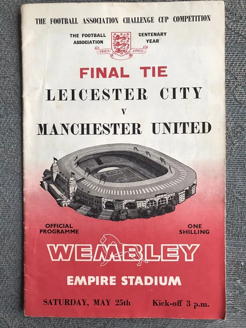 MANCHESTER UNITED OFFICIAL Match Programs (x5) Including 2 FA Cup ...