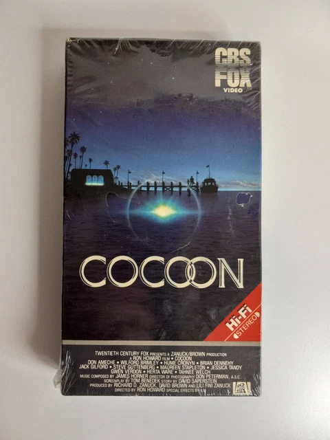 COCOON (BETAMAX, 1986) Factory Sealed No Bar Code w/White CBS FOX ...