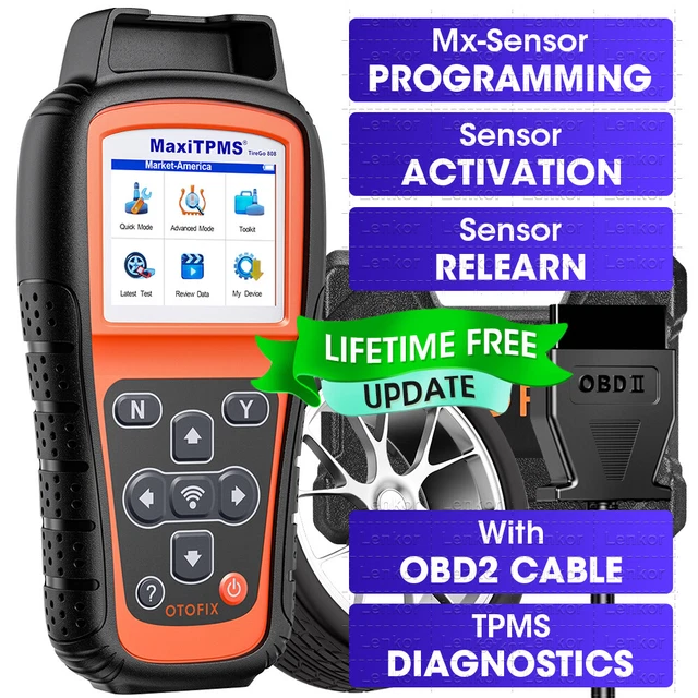 OTOFIX MAXITPMS 808 Appareil Programmation MX-Sensor Capteurs TPMS ...