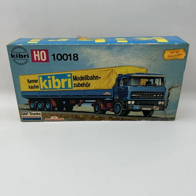 KIBRI H0 KIT No. 10018 DAF Trucks Original Packaging £14.99 - PicClick UK