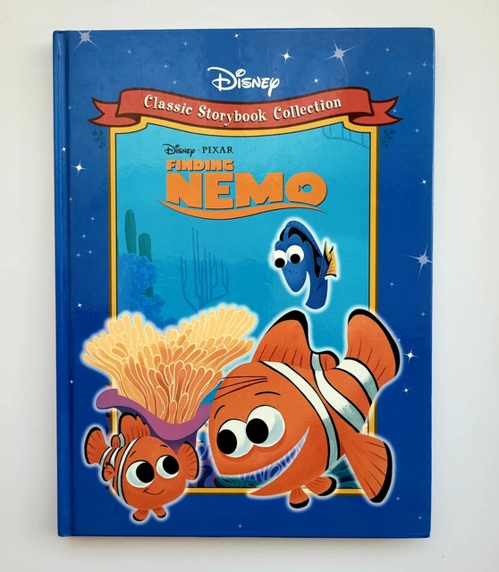 DISNEY PIXAR FINDING Nemo Classic Storybook Big Hardcover Book ...