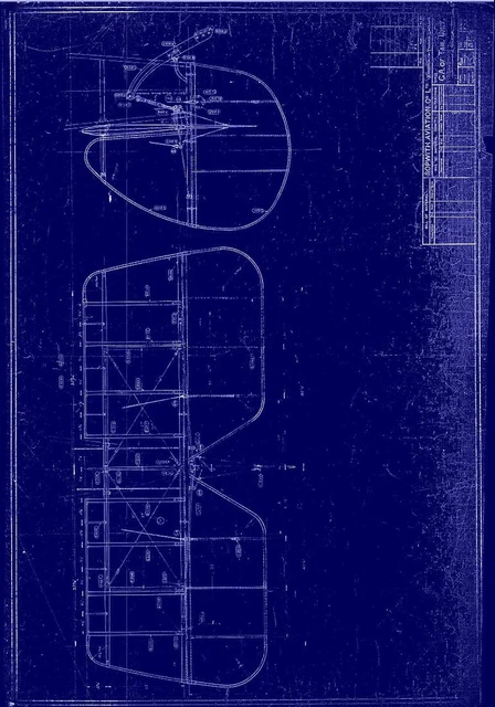 SOPWITH CAMEL BLUEPRINT & PLAN DRAWINGS WWI Period Biplane DVD Archive ...