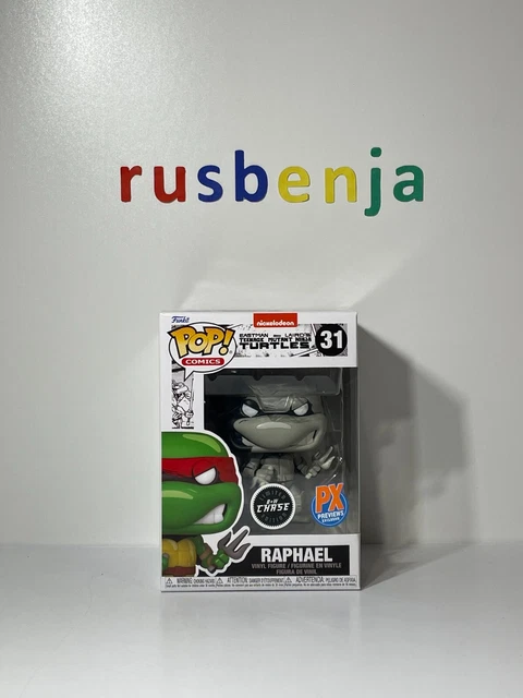 FUNKO POP! COMICS TMNT Teenage Mutant Ninja Turtles Raphael Chase #31 ...