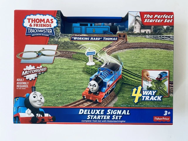 THOMAS & FRIENDS Trackmaster RARE - Deluxe Signal Starter Set - NEW IN ...